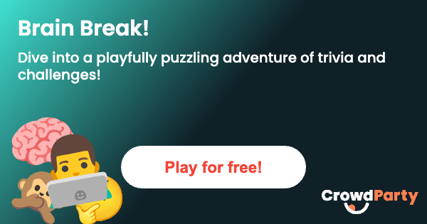 CrowdParty — Brain Break! — 13 Games — Dive into a playfully puzzling ...