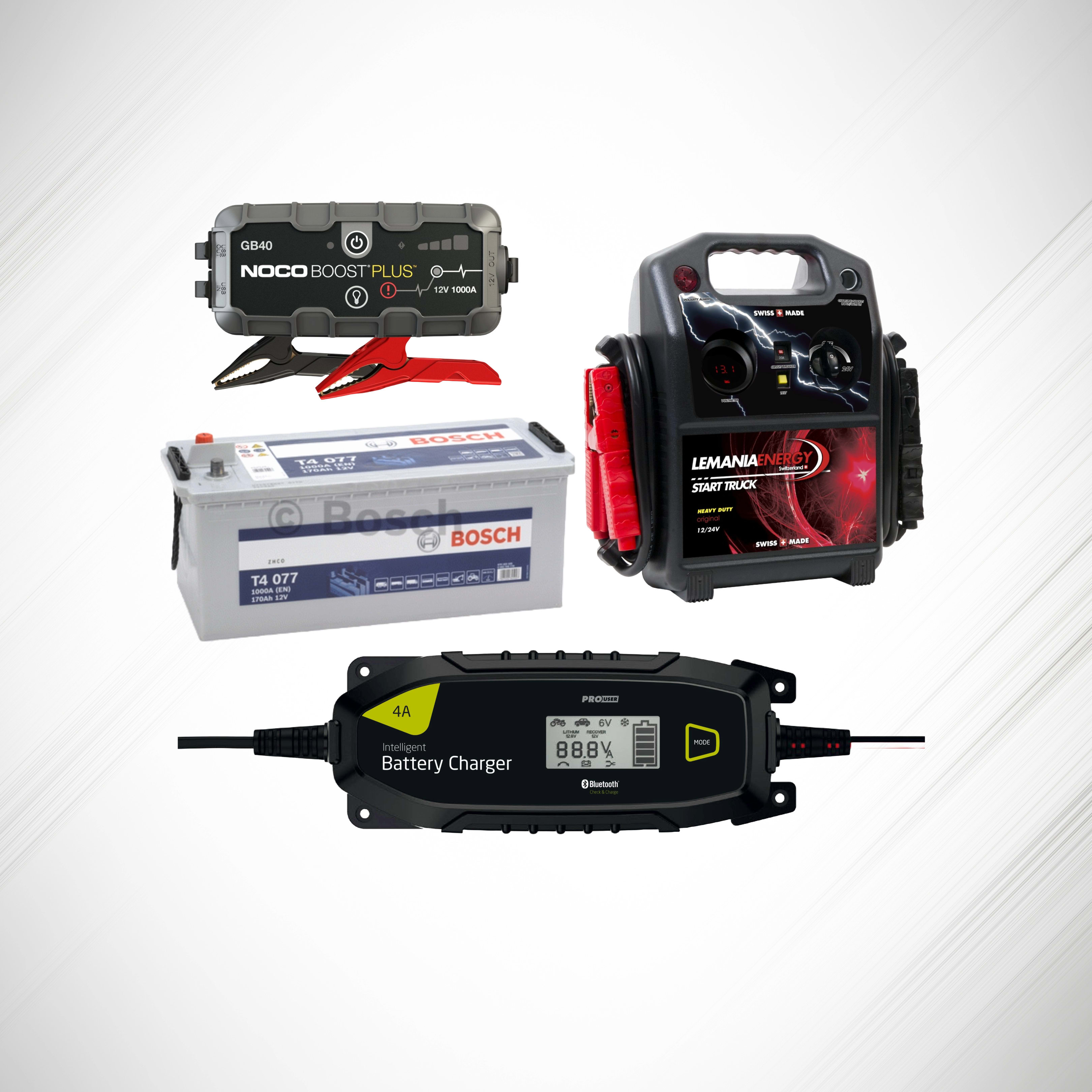 Batteri / Booster / Lader