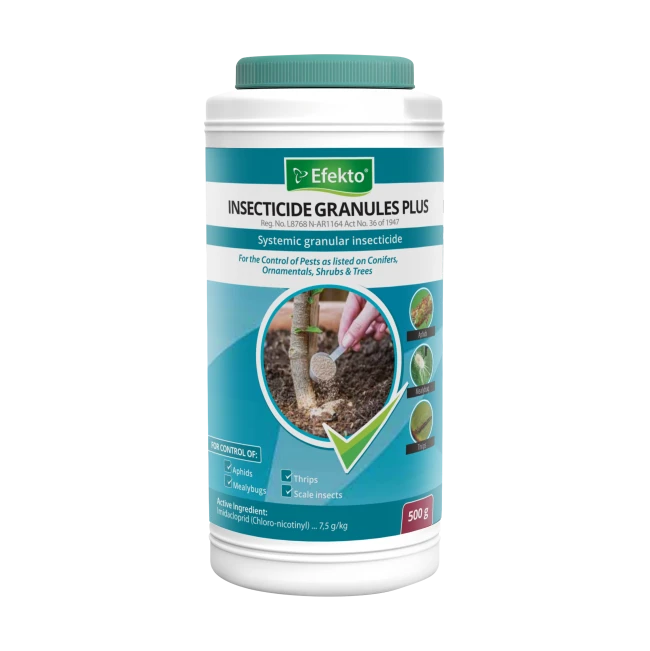 Control aphids, mealybugs, and thrips with Efekto Insecticide Granules ...