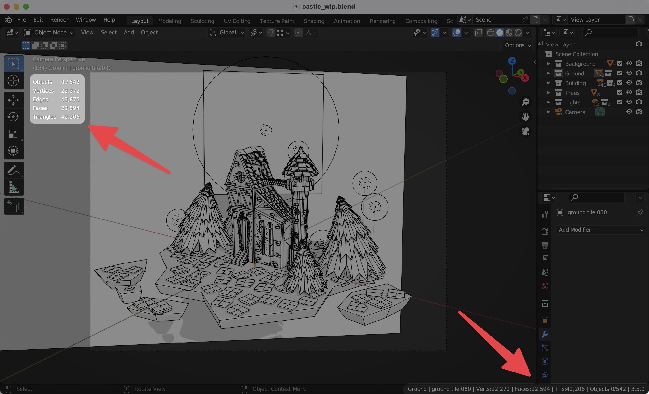 Mateusz Siek - Web-Based 3D Scene: Setup in Blender