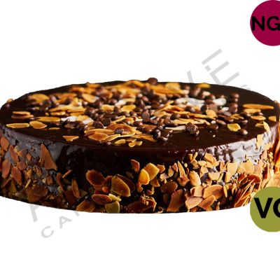 Vegan Chocolate Cake - 20cm Cake - Sliced or Unsliced (Sliced Cakes ...