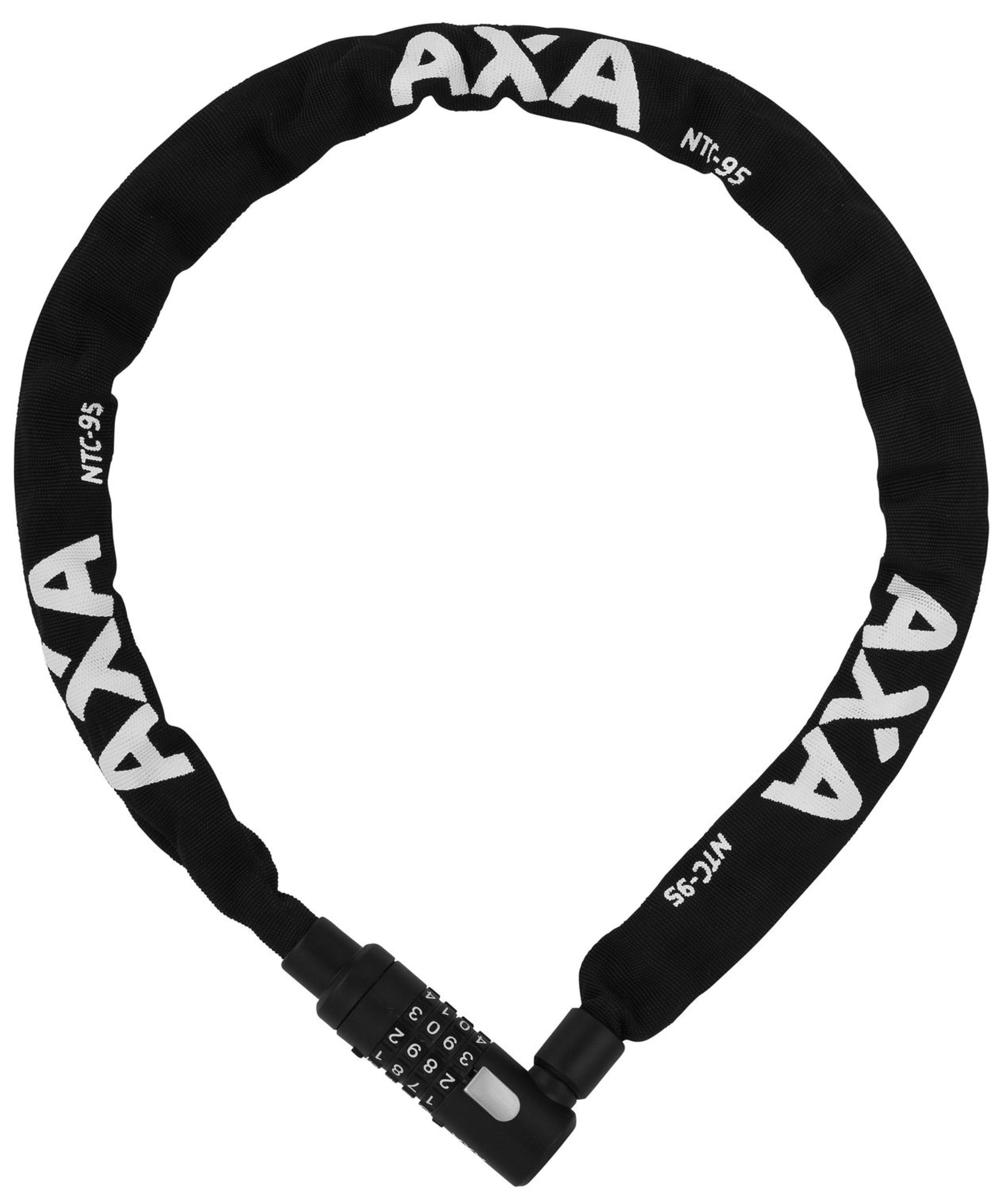 AXA Newton 95 Code Bicycle Chain Combination Lock (AXA Chain Locks ...