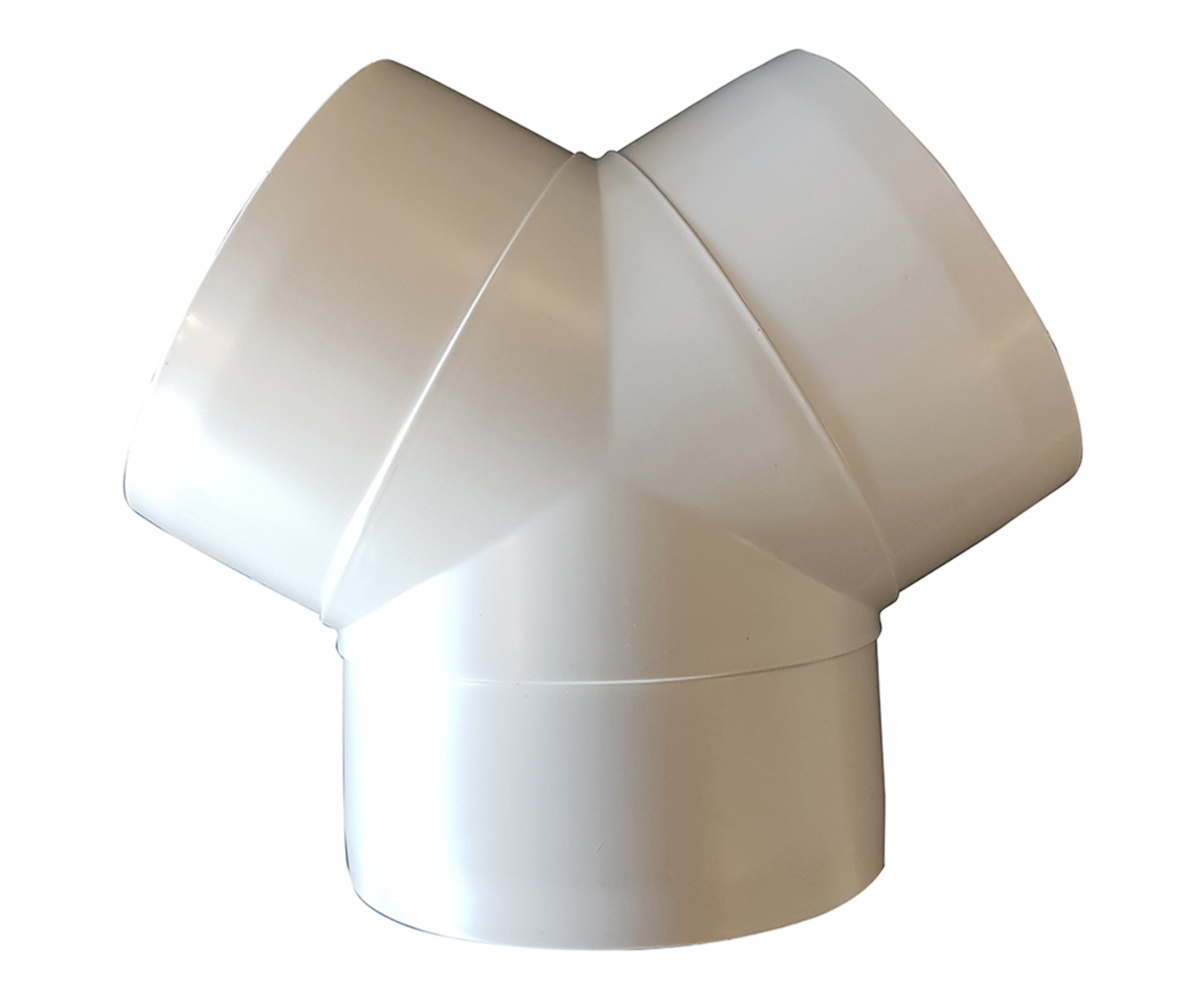 Y Branch 100/100/100 PVC (Y Branches) - Airflow - The HVAC Shop