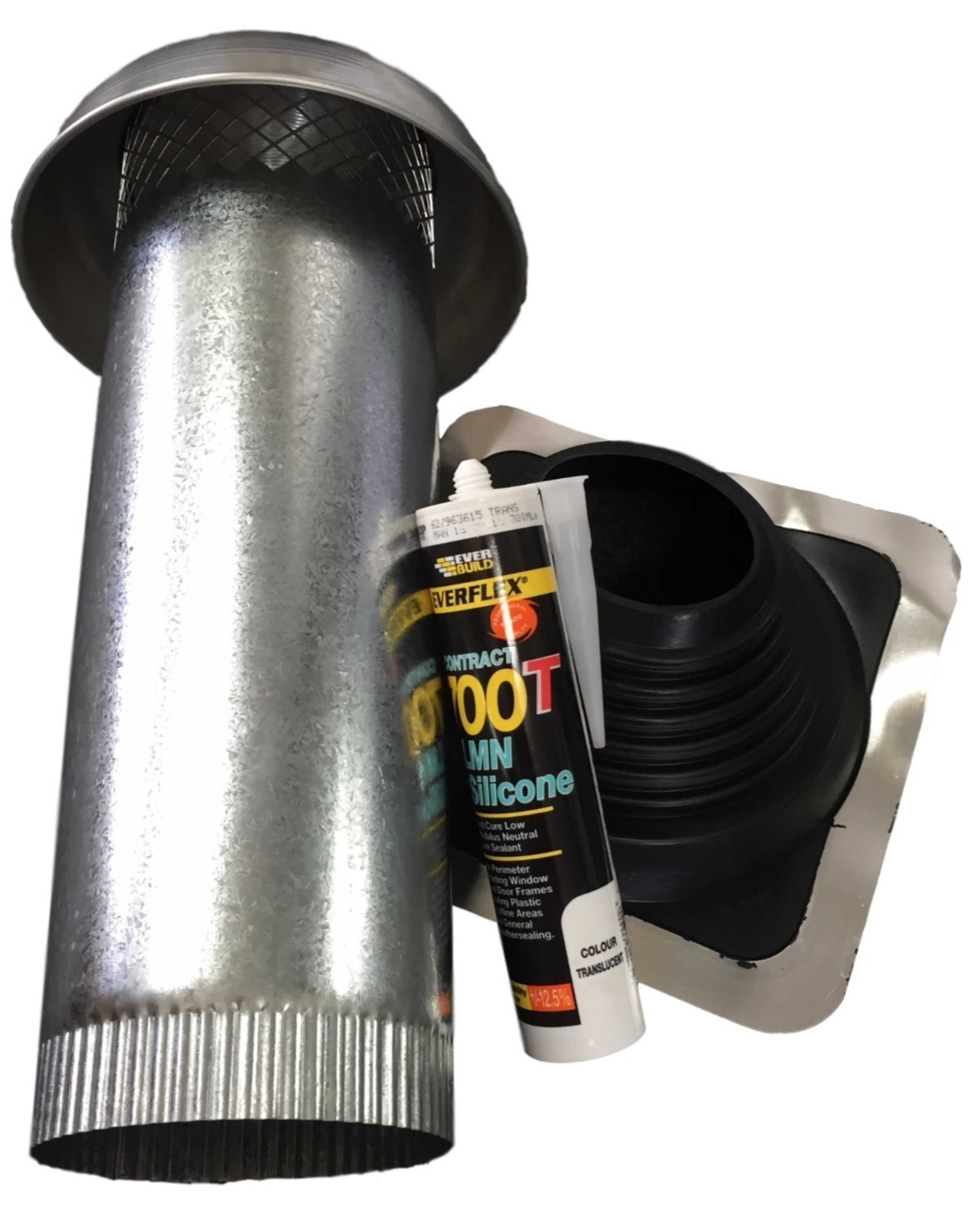 Roof Cowl Kit - 200Ø (Roof Cowls) - Airflow - The HVAC Shop