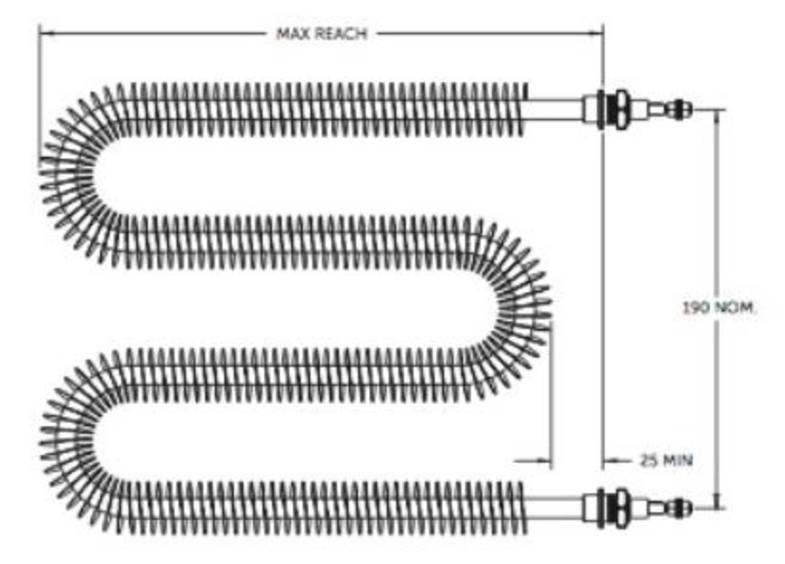 F1129U2000 2000w U Form 716mm (F1129 Series) - Airflow - The HVAC Shop