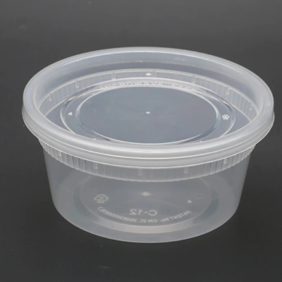 Deli Cup w/ Lid 12oz (360ml) 汤杯+盖 (Deli Cups 汤杯) - T-PAC Enterprises Ltd.