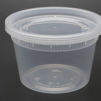 Deli Cup w/ Lid 16oz (500ml) 汤杯+盖 (Deli Cups 汤杯) - T-PAC Enterprises Ltd.