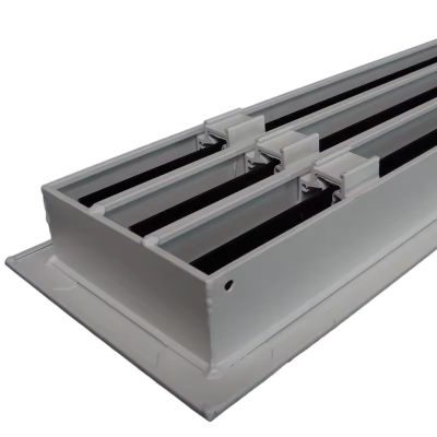 Linear 3 Slot Diffuser 450mm Fixed Core (Linear) - Airflow - The HVAC Shop