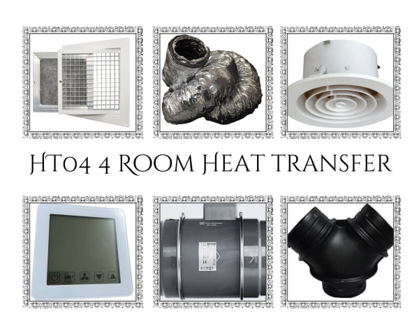 Heat Transfer System One to Four Room (Heat Transfer Kits) - Airflow ...