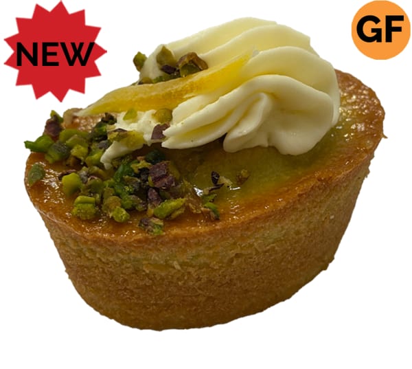 DELUXE GF Pistachio Friands - Box of 6 (Friands) - Achieve Cafe Provisions