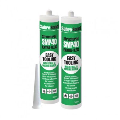 Adhesive Sabre SMP40 Clear 300ml (Sealants) - Airflow - The HVAC Shop