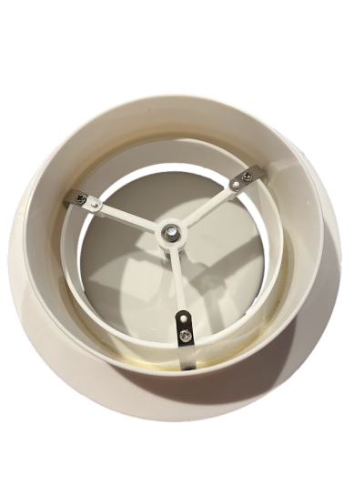 Round Diffuser 125Ø Spigot (Round Diffusers) - Airflow - The HVAC Shop