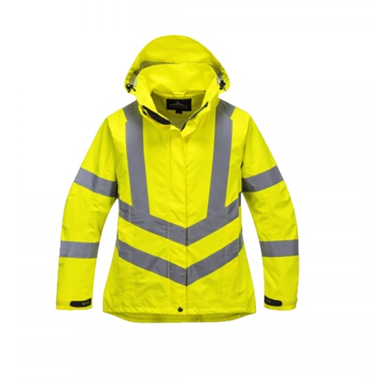 Hi Vis Yellow Ladies Breathable Jacket (HI VIS YELLOW CLOTHING ...