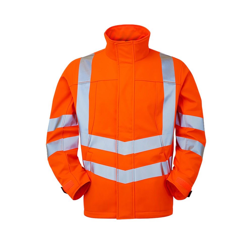 Pulsar Soft Shell Jacket (HI VIS ORANGE CLOTHING) - Spartan Safety Ltd
