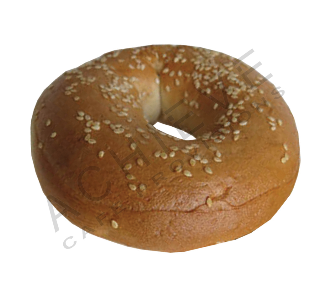 Regular Sesame Bagel - Pack of 6 (Bagels) - Achieve Cafe Provisions