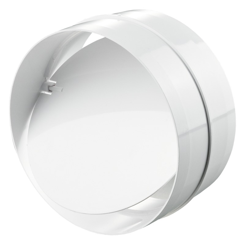 Backdraft Damper 100Ø PVC (Backdraft Dampers) - Airflow - The HVAC Shop