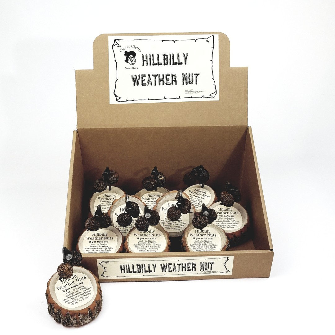 Novelty Weather Nuts (Cletus Sassafras Hillbilly & Redneck Novelties ...