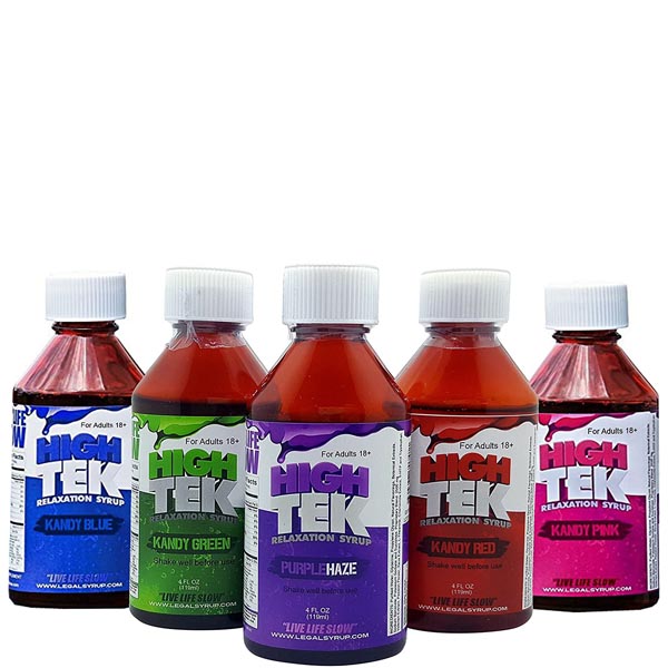 High Tek Relaxation Syrup (Drinks) - EZVAPEUSA.COM