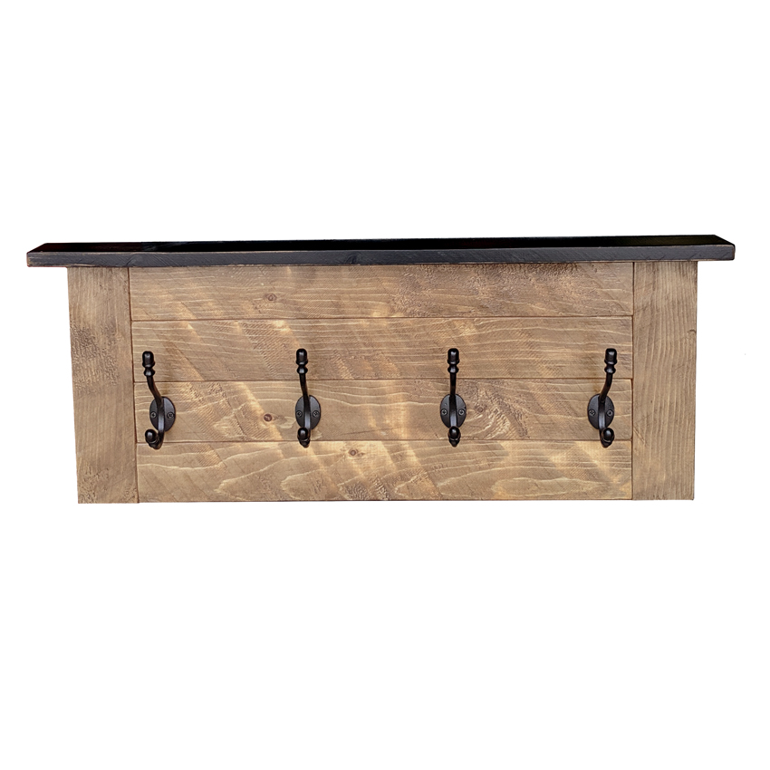 #196 Cottage Coat Rack (Accents & Accessories) - Springwater Woodcraft