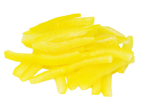 6092 - CAPSICUM YELLOW JULIENNE KG (Prepared Vegetables) - CITY PRODUCE LTD