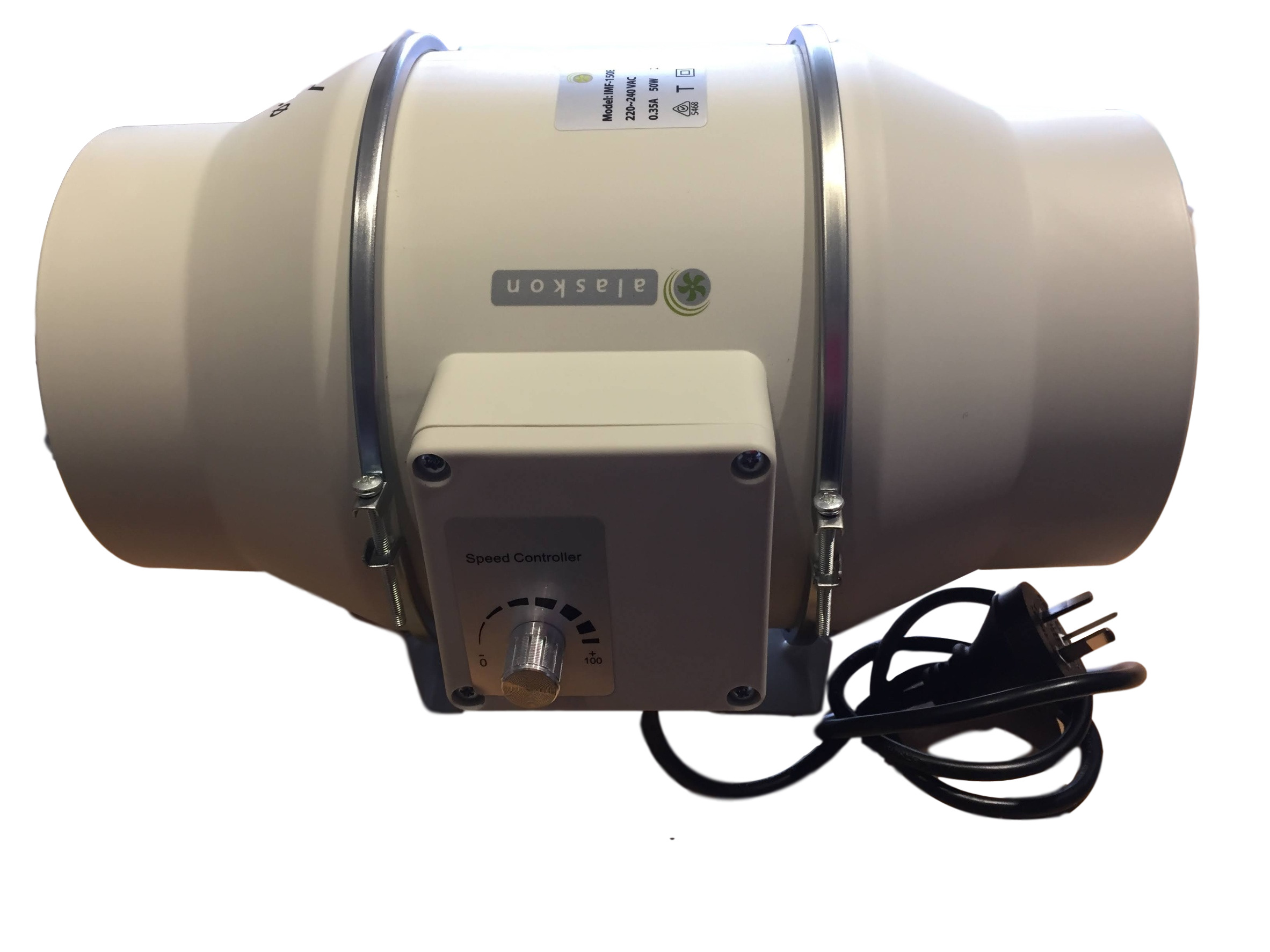 Inline Mixed Flow Fan 150Ø EC (Inline Fans) - Airflow - The HVAC Shop