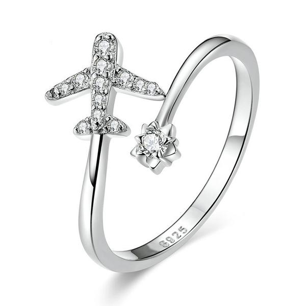 Adjustable Airplane Ring (Jewelry ) - Novah