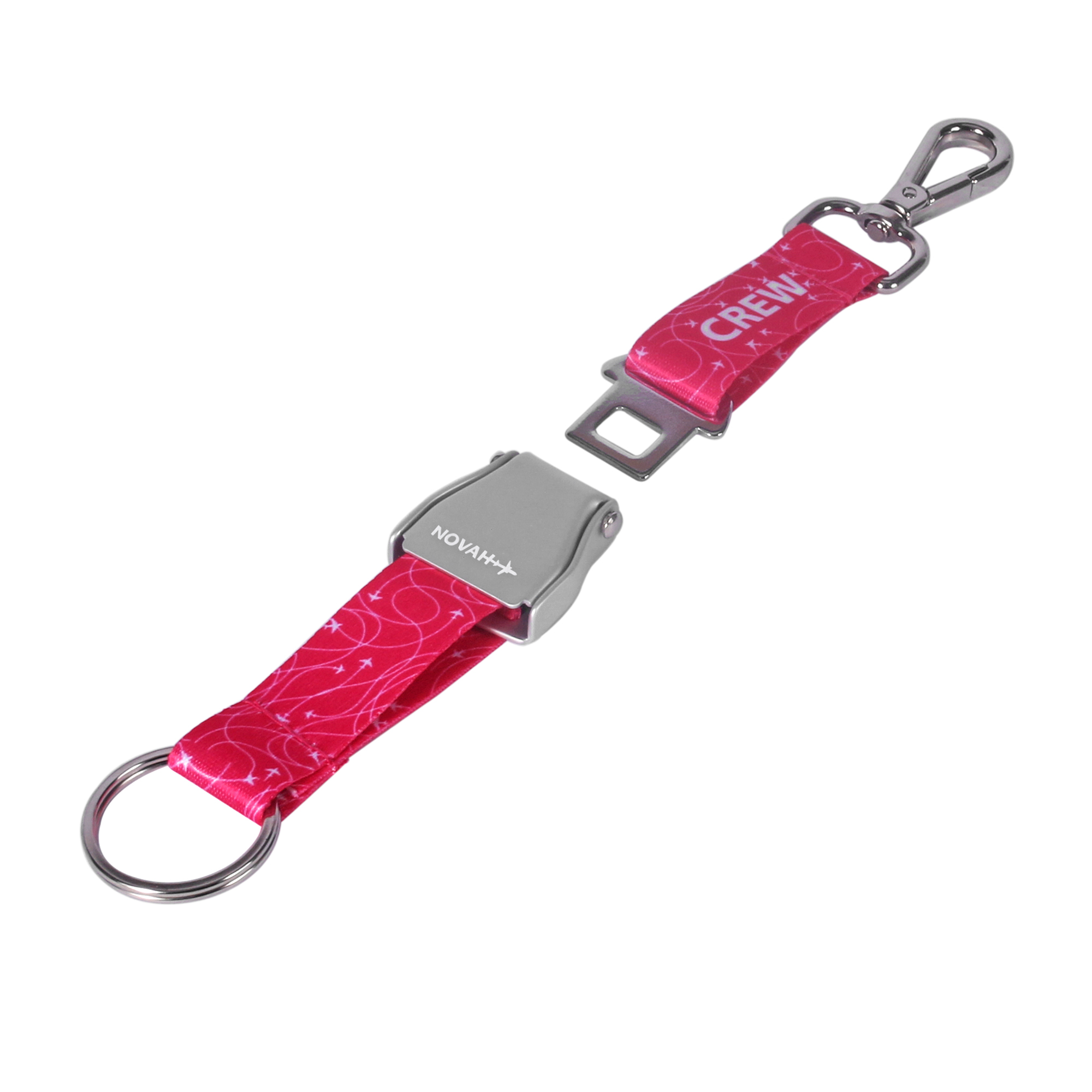 Double Strap Buckle Keychain (Buckles Keychains) - Novah