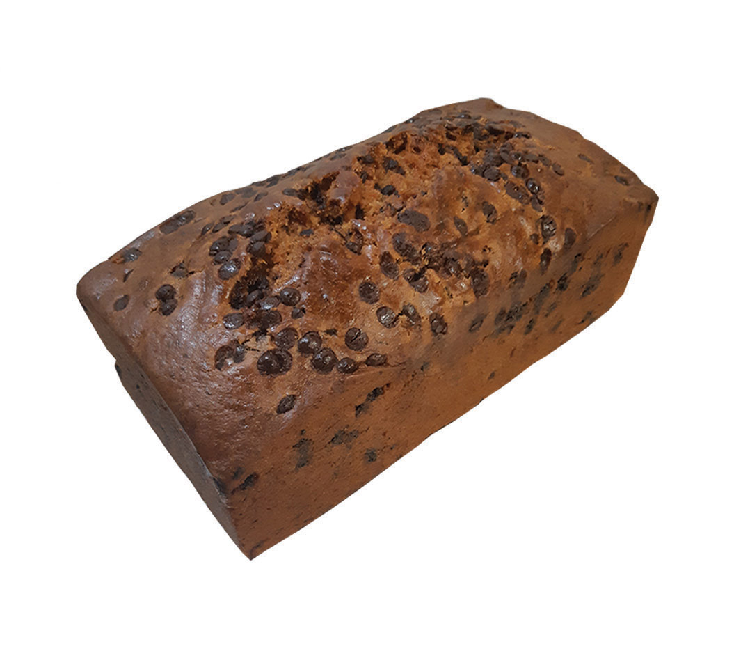Banana Choc Chip Bread Sliced- 2kg (2kg Sweet Breads) - Achieve Cafe Provisions