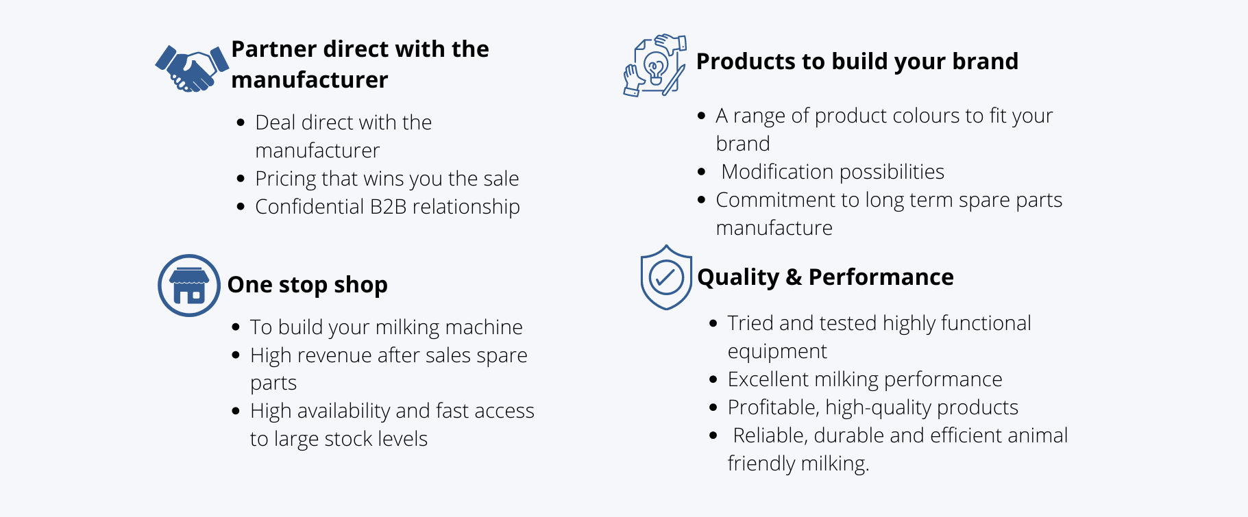 Why MES? - Milking Equipment Solutions Ltd (MES)