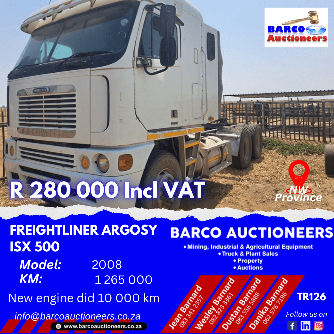 Truck / Plant Catalogue | Barco Auctioneers