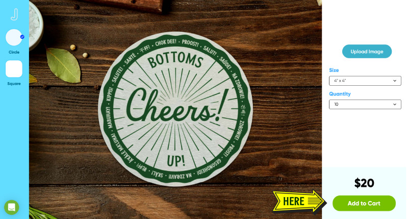 6 Steps To Creating Custom Coasters Online