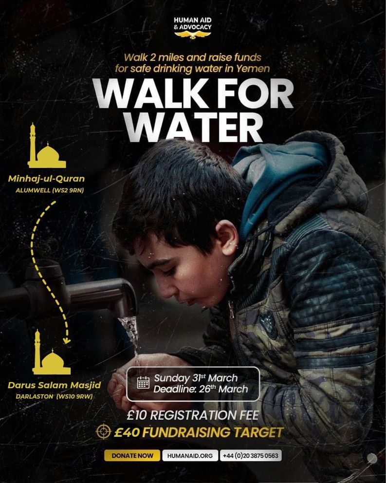 Walk4Water - Birmingham | Human Aid & Advocacy