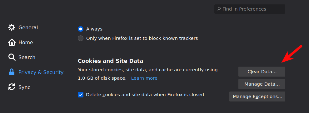 How to clean cache and cookies | Proton