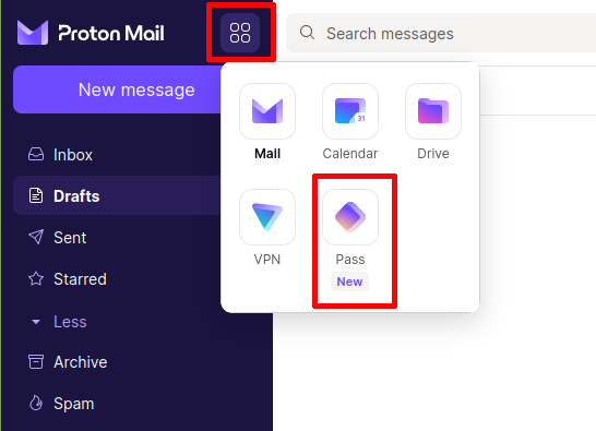 How to use the Proton Pass web app | Proton