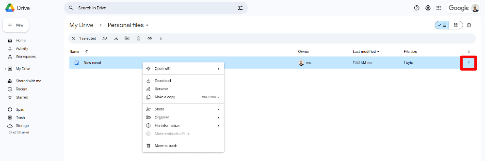 How to delete files from Google Drive | Proton Drive | Proton