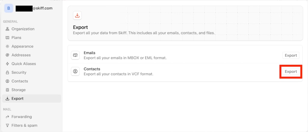 How to migrate your data from Skiff to Proton | Proton How to migrate your data from Skiff to Proton | Proton