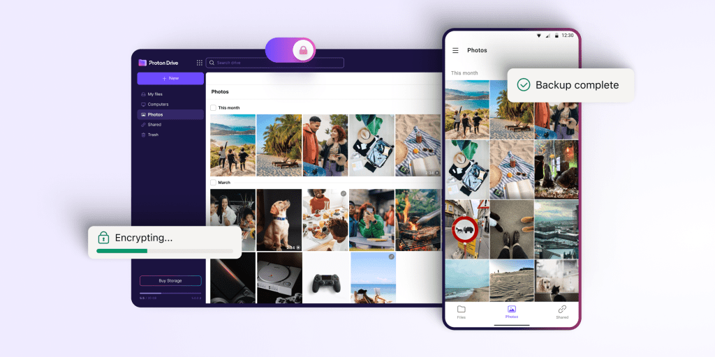 Proton Drive’s new photo backup feature for Android protects snapshots ...