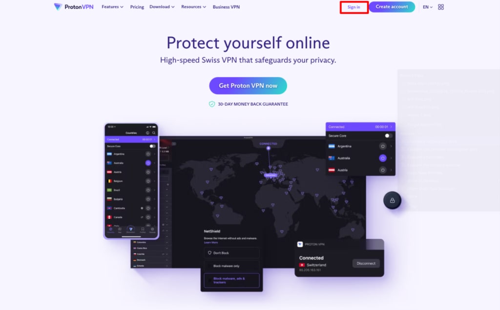 How to sign in to Proton VPN | Proton