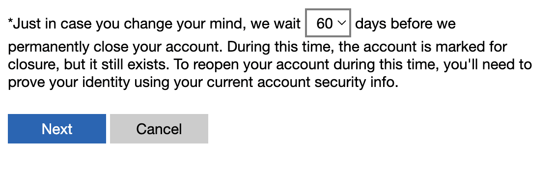 How to delete your Outlook account | Proton