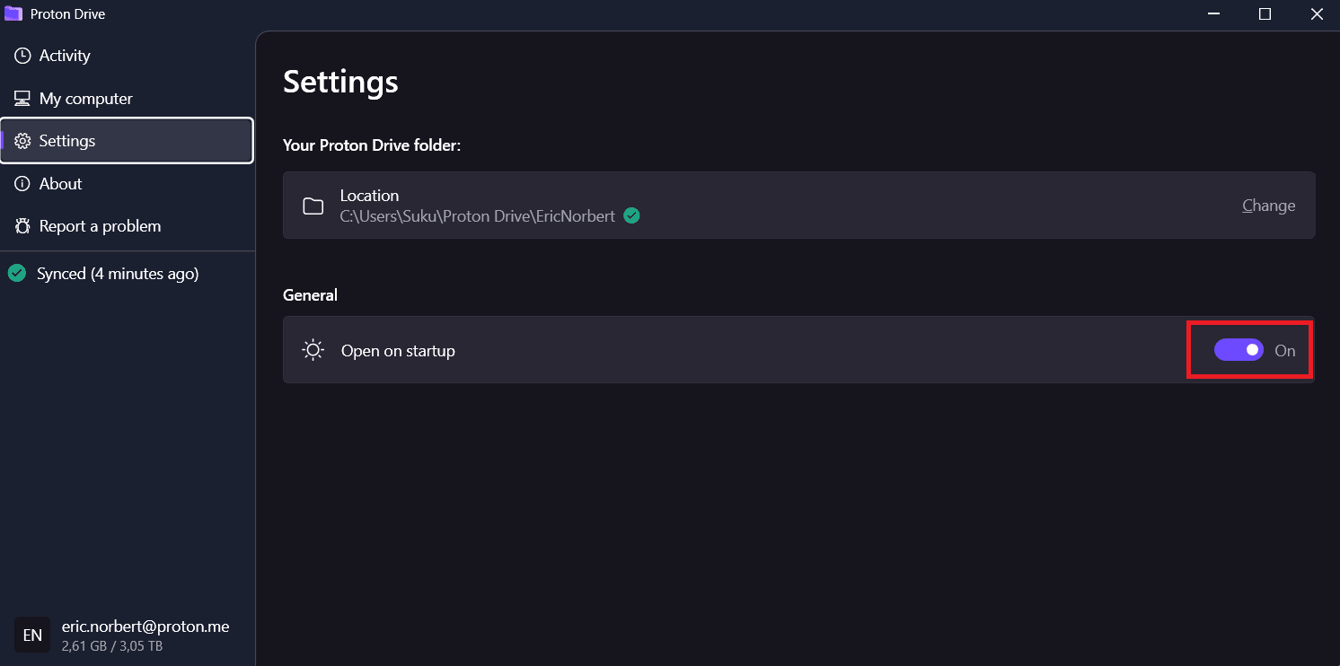 Why it’s important to open the Windows app at startup | Proton