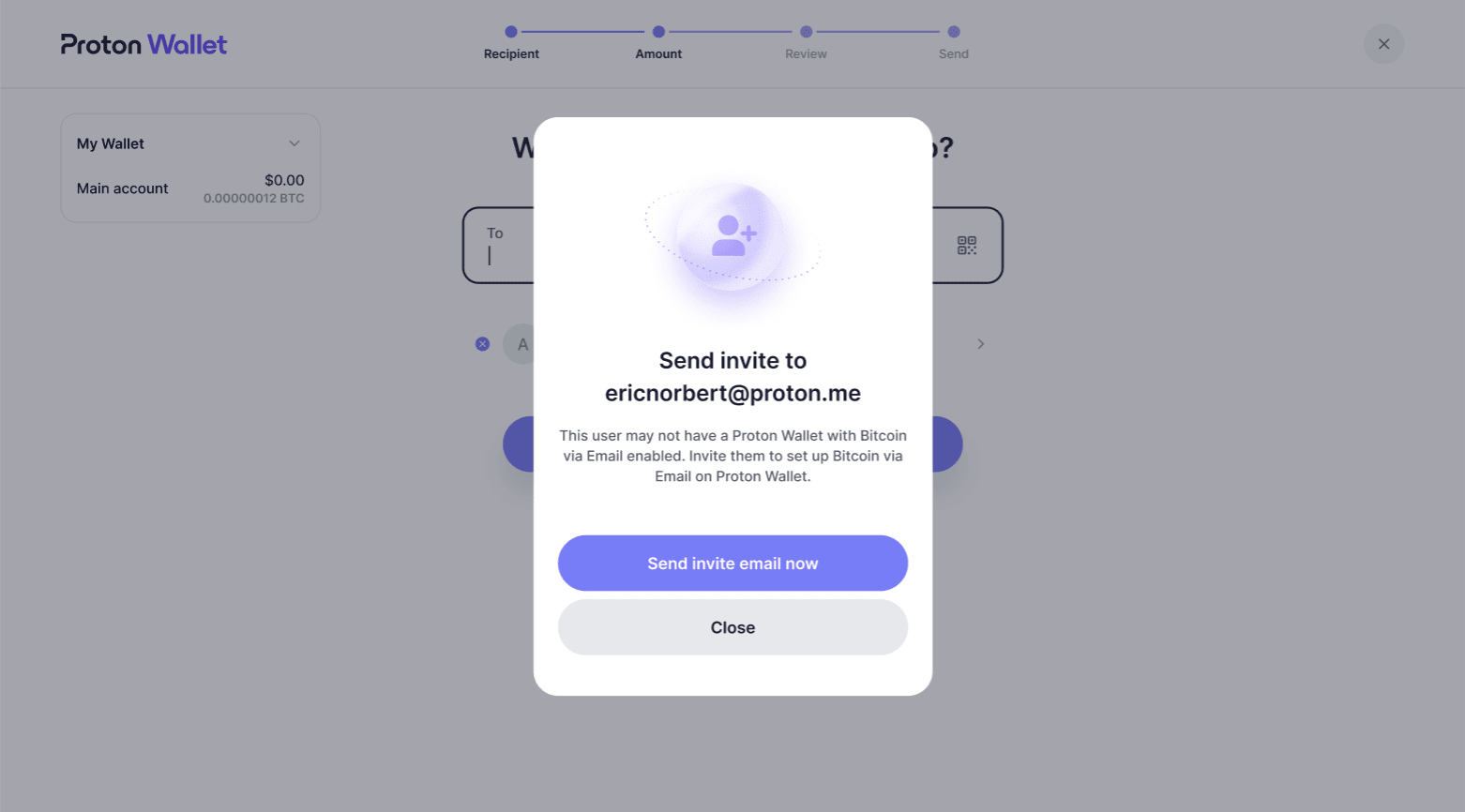 Guide to using Bitcoin via Email | Proton