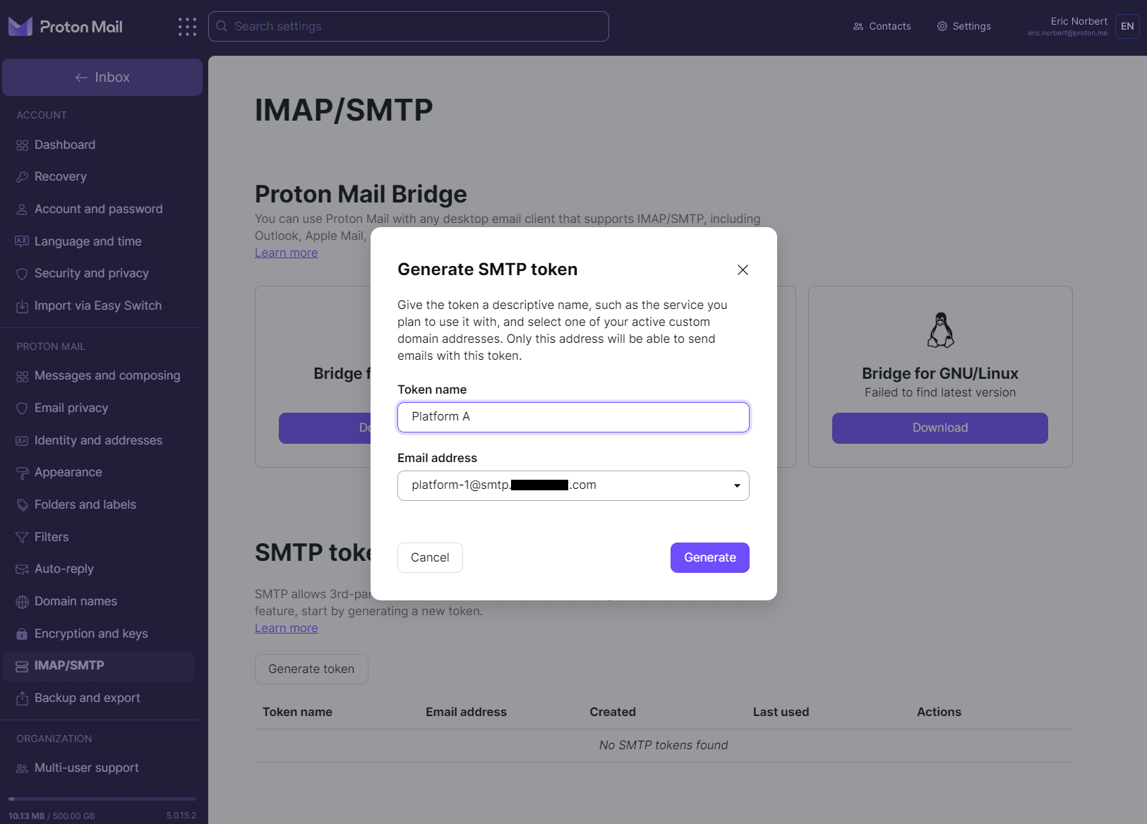 How to set up SMTP to use business applications or devices with Proton ...