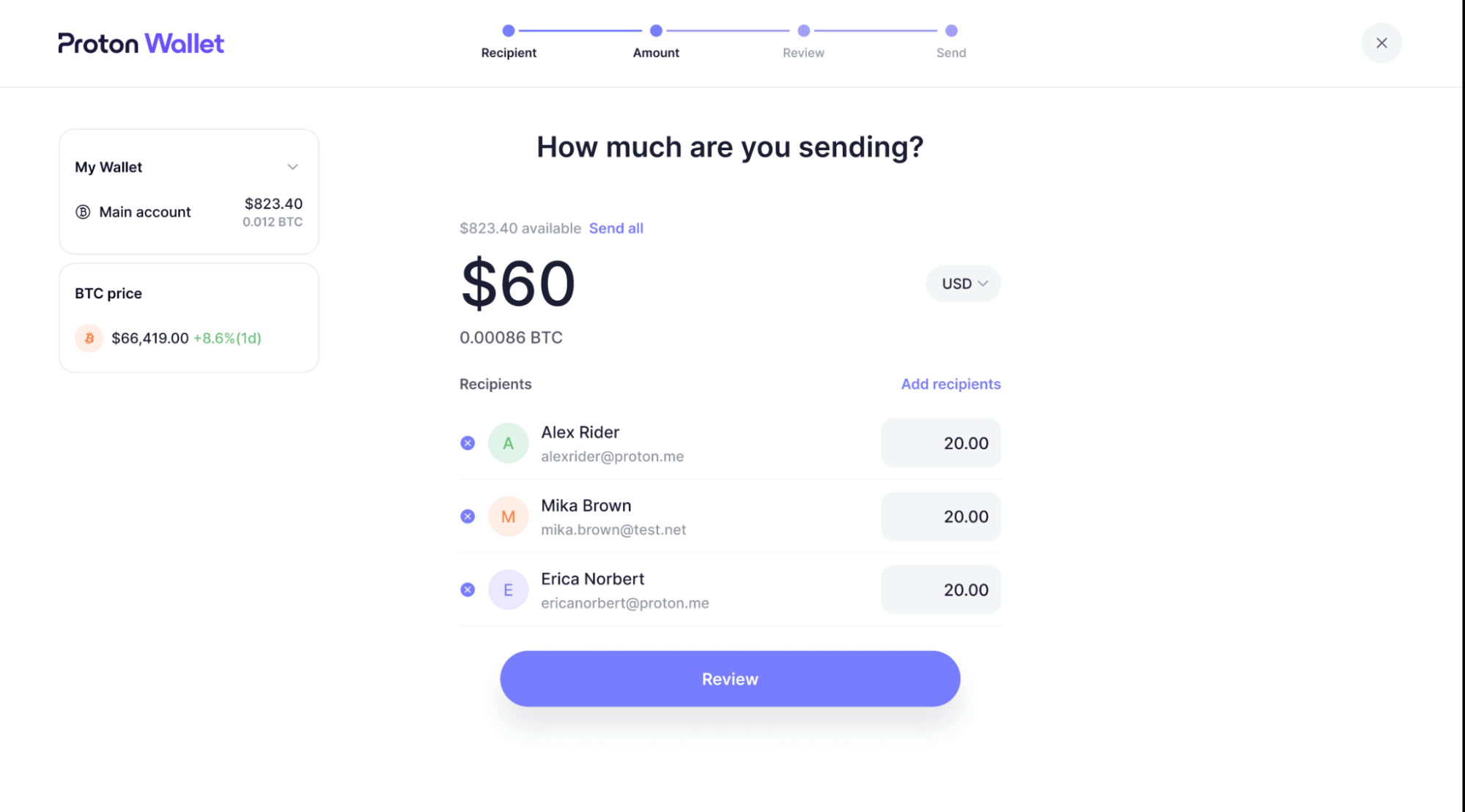 Guide to using Bitcoin via Email | Proton