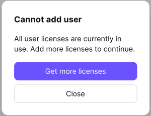 How to add user licenses to your organization | Proton