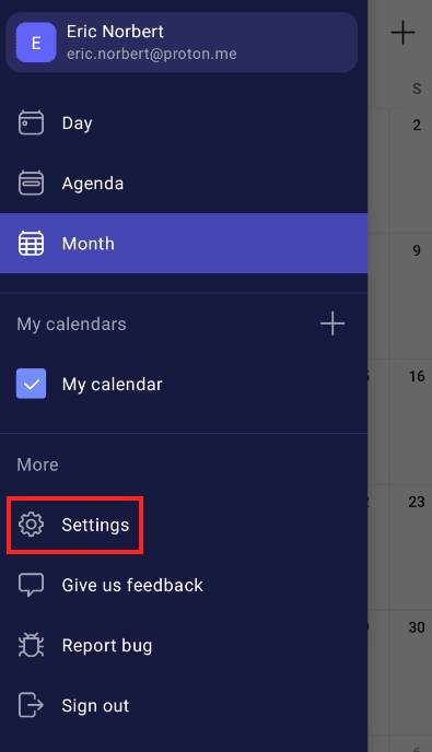 How to import calendars from Google Calendar with Easy Switch | Proton