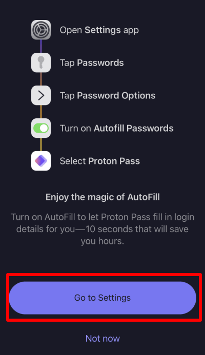 How to set up Proton Pass on your iPhone or iPad | Proton