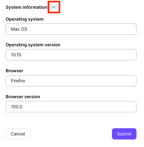 How to report a bug using our web app | Proton