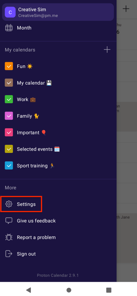 How to search your Proton Calendar (Proton Calendar) | Proton