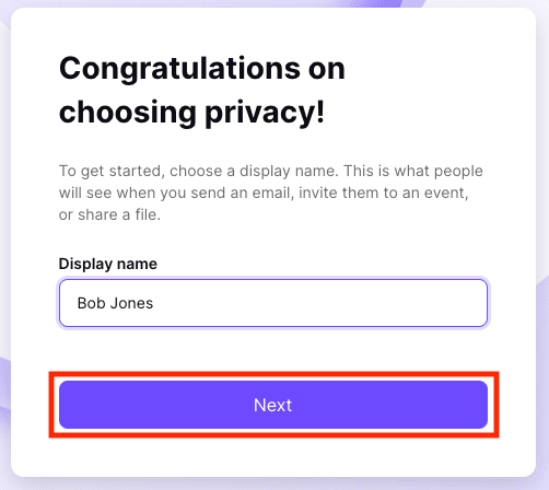 How to create a free email account | Proton