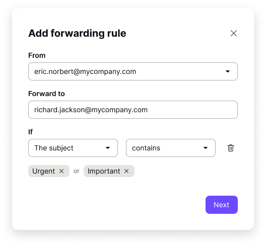Automatically forward emails from Proton Mail to any other account | Proton